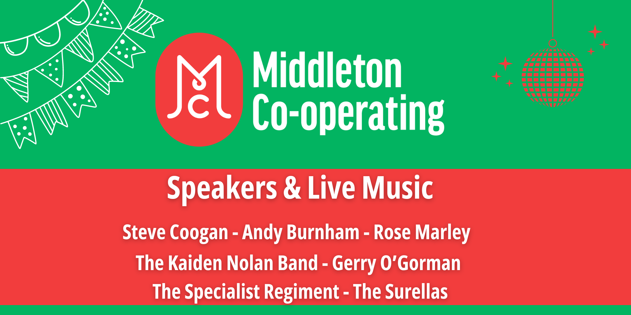 Middleton Co-operating Launch Party - 12th April 2024 | Middleton Co ...